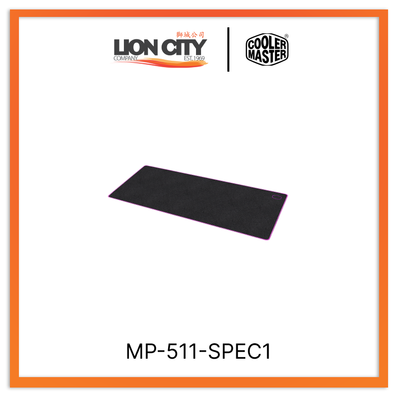 Cooler Master MP-511-SPEC1 CM MP511 Xl Speed Gaming Mousepad - Purple ...