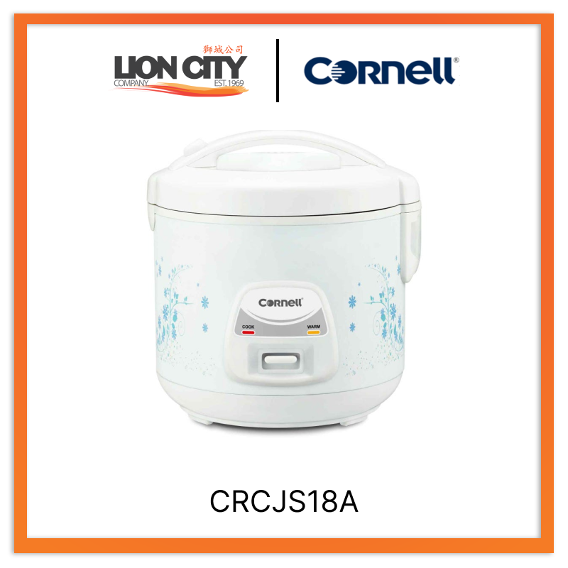 Cornell 1.8L Jar Rice Cooker CRCJS18A - Lion City Company