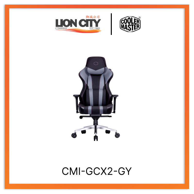 Cooler Master CMI-GCX2-GY Cm Caliber X2 Gray Gaming Chair (2y) - Lion ...