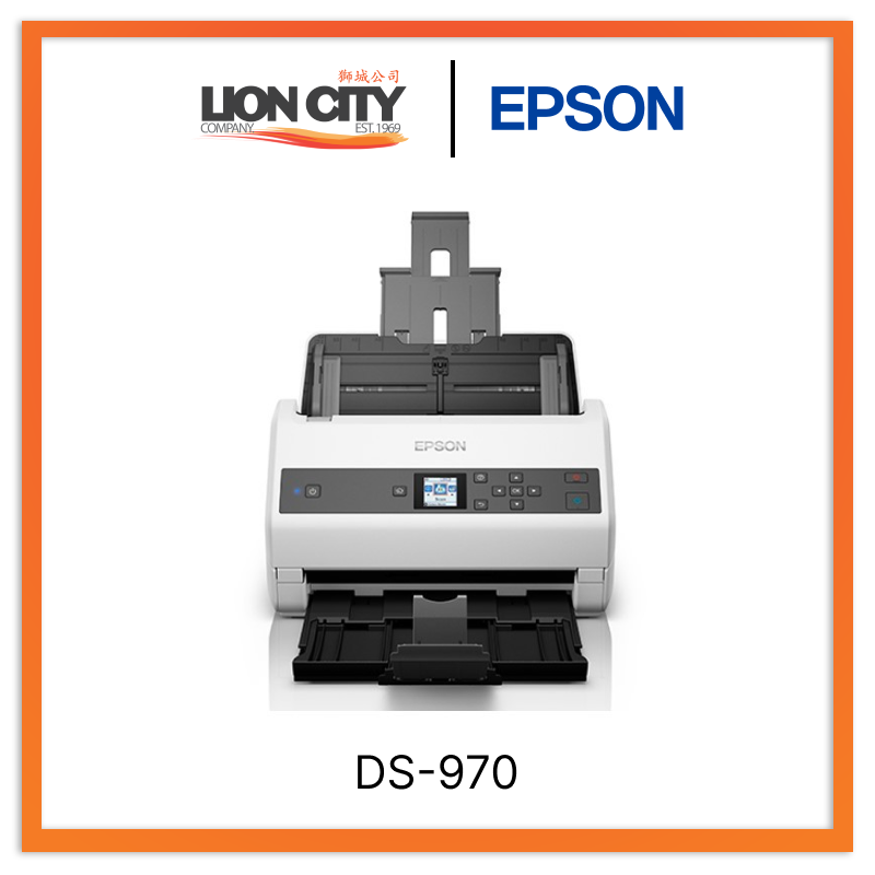 Epson WorkForce DS-970 A4 Duplex Sheet-fed Document Scanner - Lion City ...