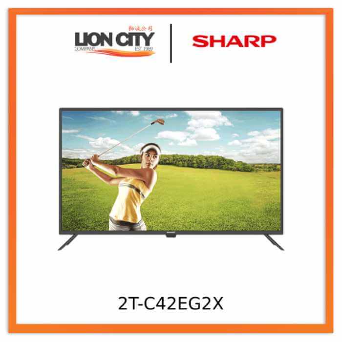 Sharp 2T-C42EG2X EG2X Series AQUOS 42-Inch 2K Full HD HDR Android TVs ...