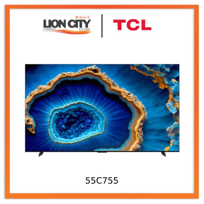 TCL 55C755 55" Premium QD-Mini LED 4K TV - Lion City Company