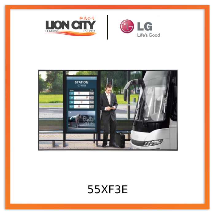 LG 55XF3E 55" Open Frame Outdoor Signage - Lion City Company