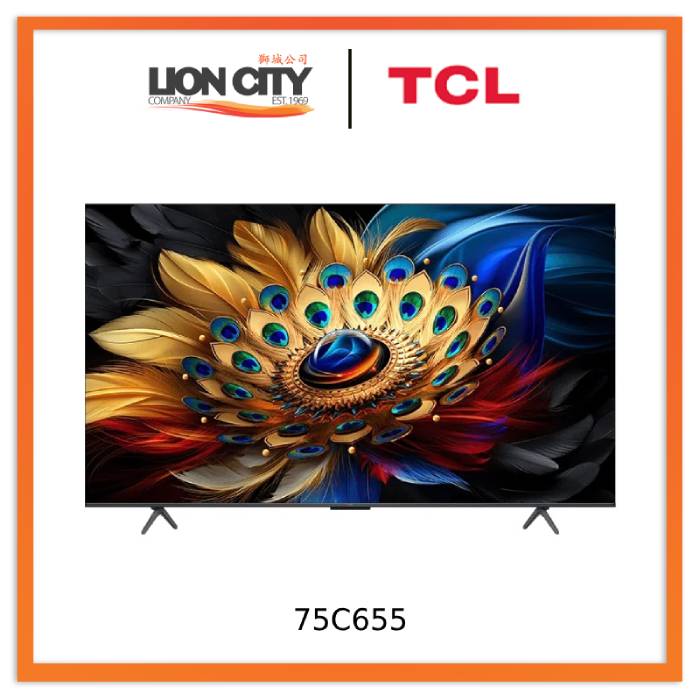 TCL 75C655 75" QLED TV - Lion City Company