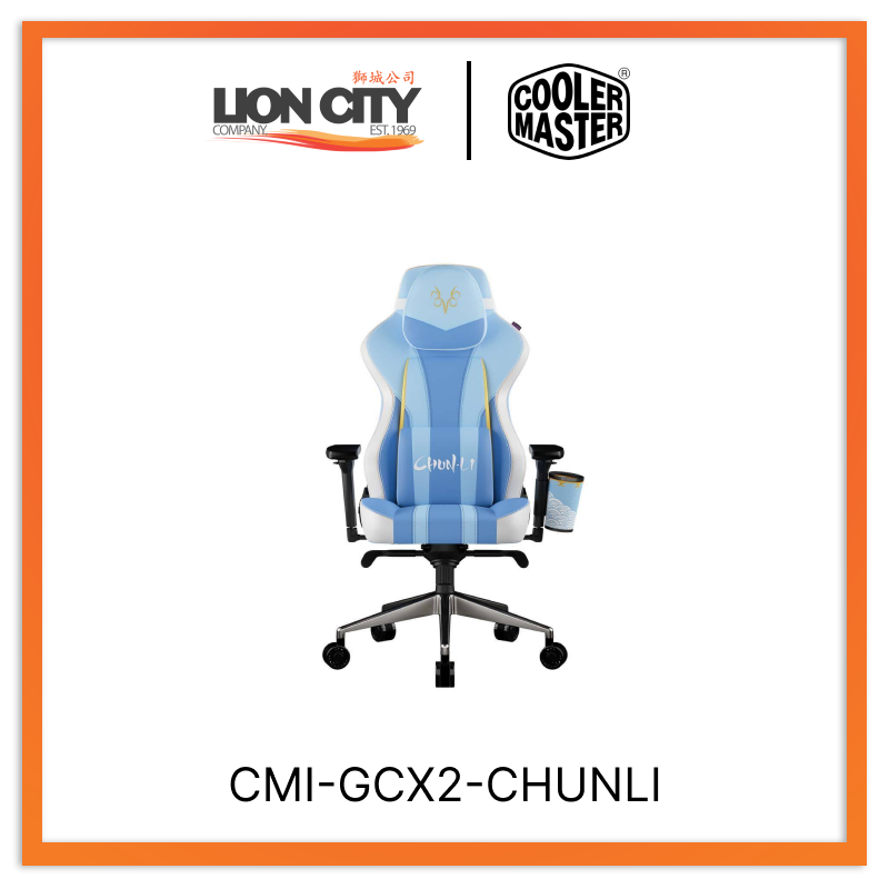 Cooler Master CMI-GCX2-CHUNLI CM Caliber X2 Gaming Chair SF6 Chun Li ...