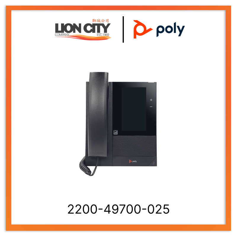 Poly CCX 400 IP Phone - Open SIP (2200-49700-025) - Lion City Company