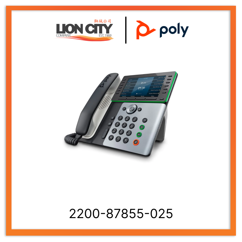 Poly Edge E500 IP Phone 2200-87855-025 - Lion City Company