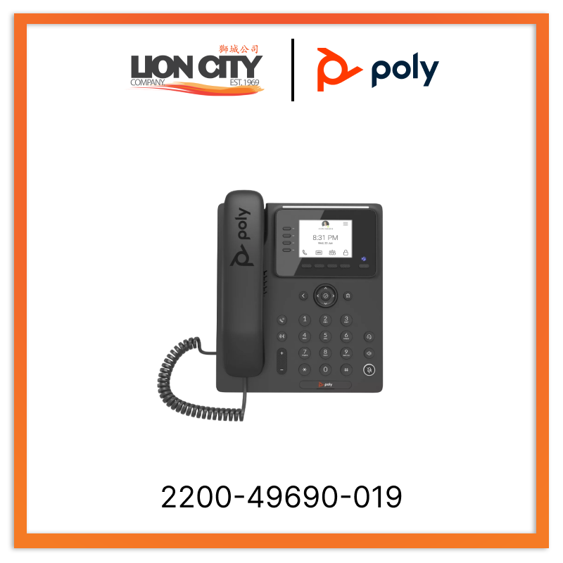 Poly CCX 350 Teams Business Phone 2200-49690-019 - Lion City Company
