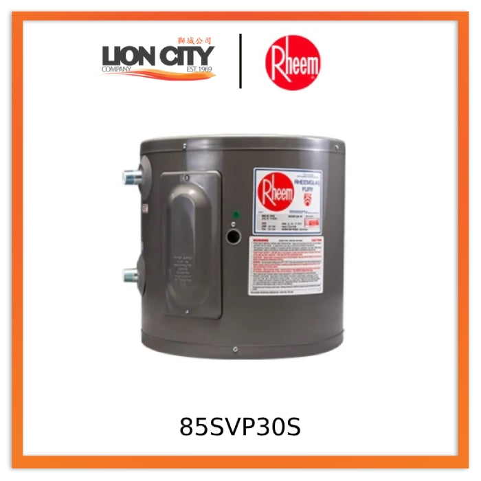 Rheem 85SVP30S 30 Gallon Vertical Storage Water Heater - Lion City Company