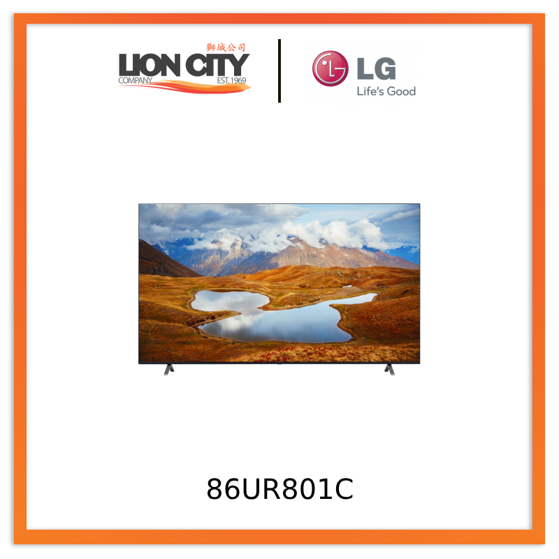 LG 86UR801C 4K UHD Smart TV - Lion City Company