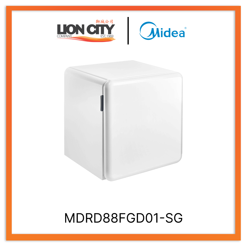 MIDEA MDRD88FGD01-SG 47L Solo Bar Fridge - Lion City Company