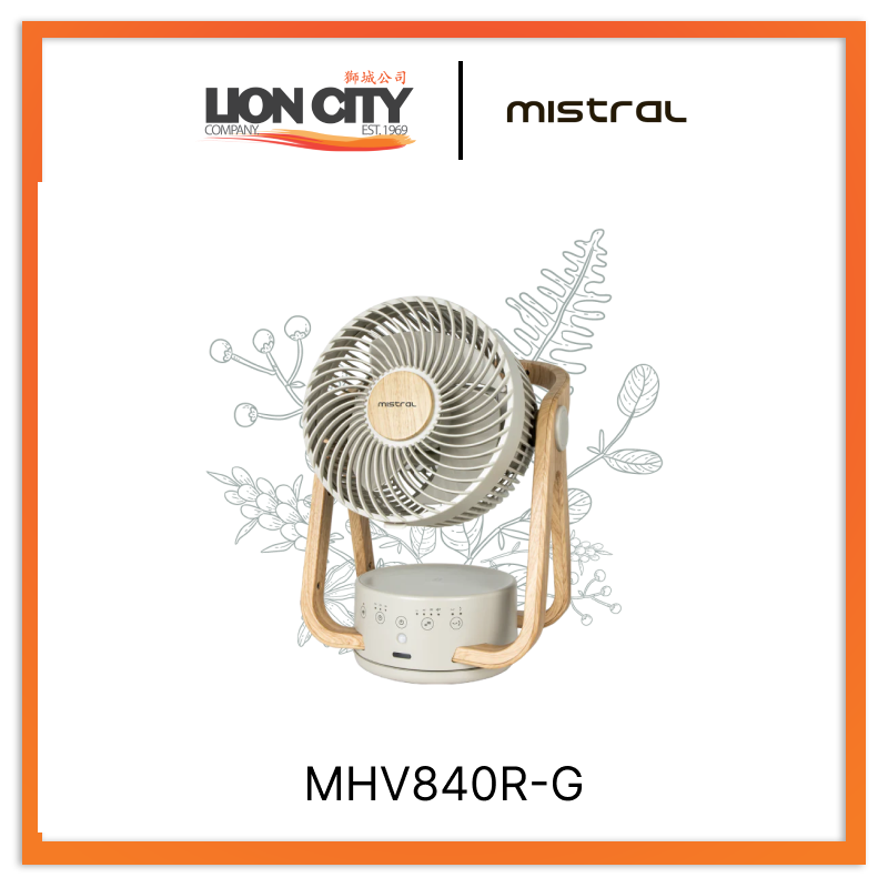MISTRAL MHV840R-G 8" DC High Velocity Fan - Lion City Company