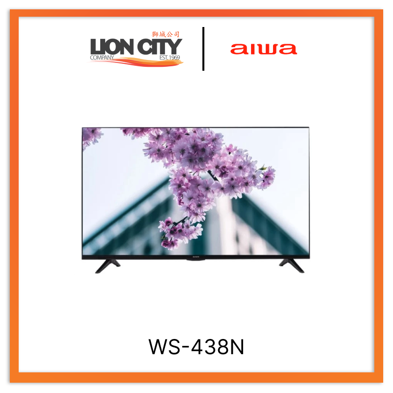 AIWA WS-438N 43" inch Frameless 4K HDR WebOS Smart TV - Lion City Company