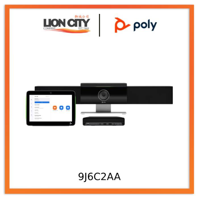 Poly Zoom Room Base Kit 9J6C2AA - Lion City Company