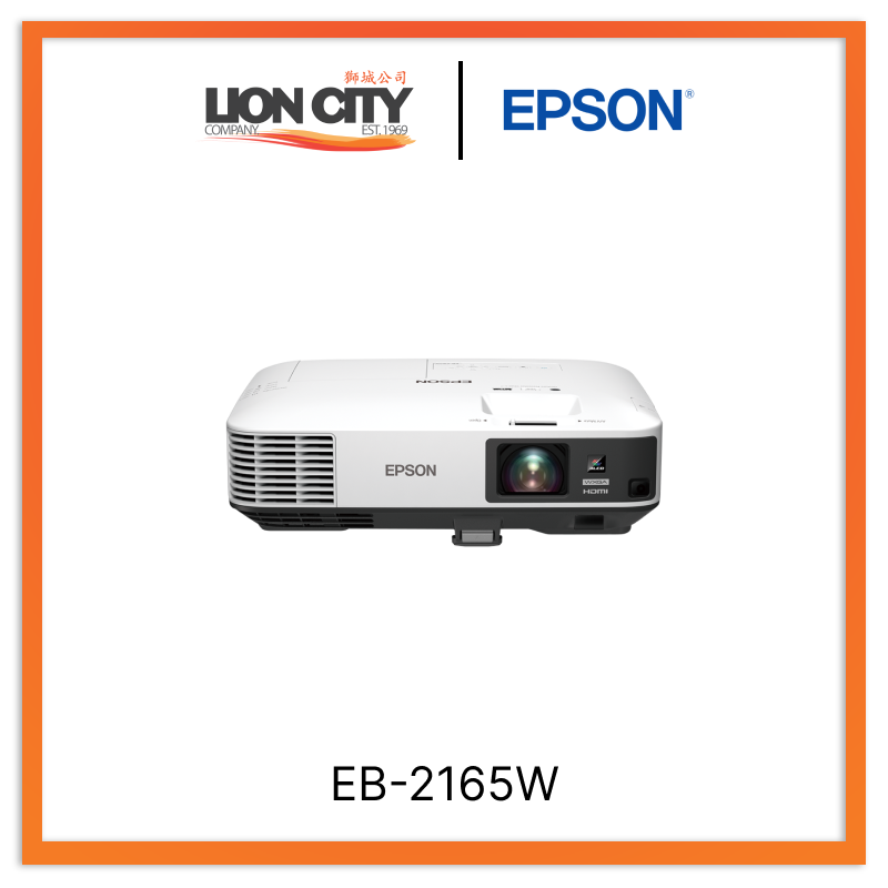 Epson EB-2165W WXGA 3LCD Projector - Lion City Company