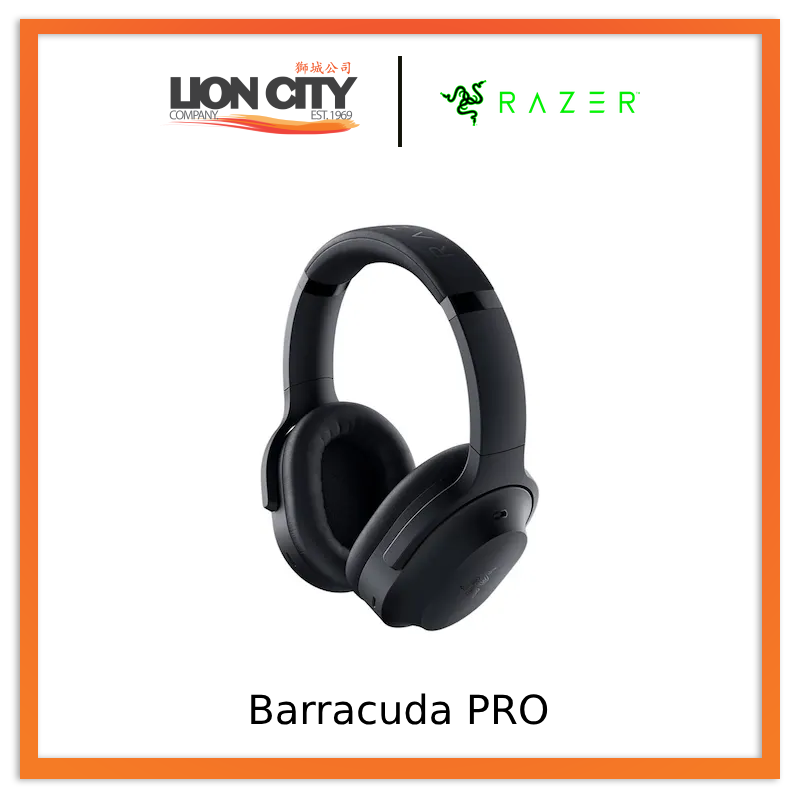 Razer Barracuda Pro - Wireless Gaming Headset with Hybrid ANC - Lion ...