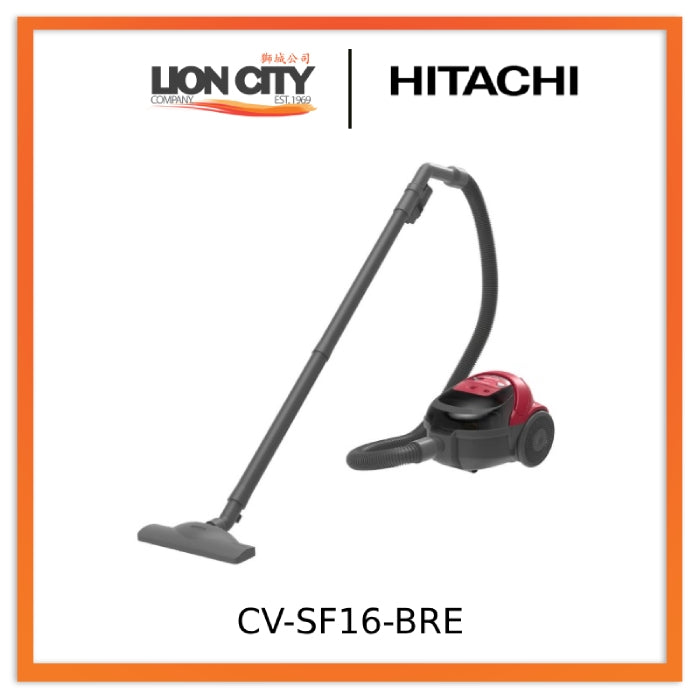 Hitachi CV-SF16-BRE/LGN Compact Bagless Vacuum Cleaner - Lion City Company