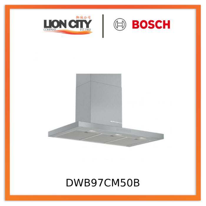Bosch DWB97CM50B Wall-mounted Chimney Hood - Lion City Company