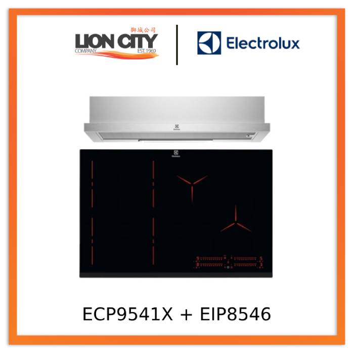 Electrolux ECP9541X 90cm UltimateTaste 300 pull-out extractor hood+Ele ...