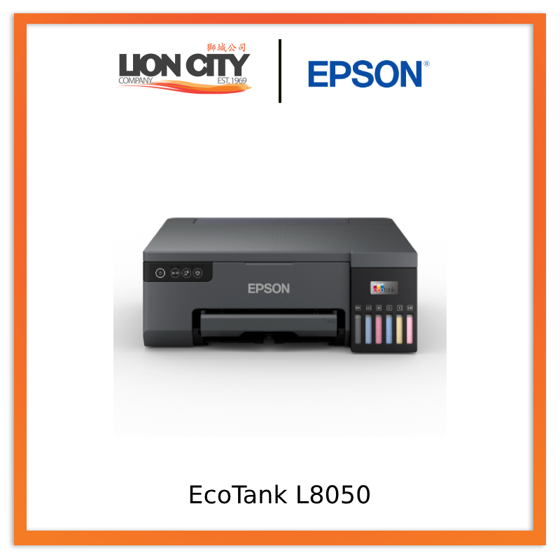 Epson EcoTank L8050 Ink Tank A4 Photo Printer (Photo/CD/DVD/ID Card Pr ...