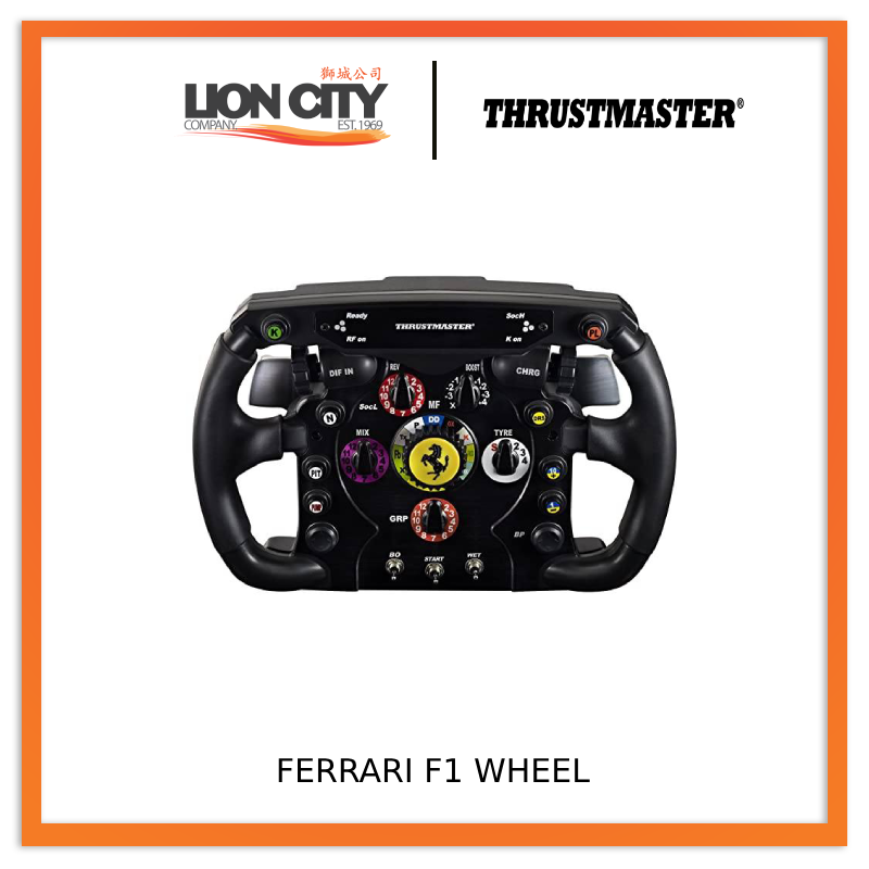 Thrustmaster FERRARI F1 WHEEL ADD-ON1 Official Ferrari® licensed - Lion ...