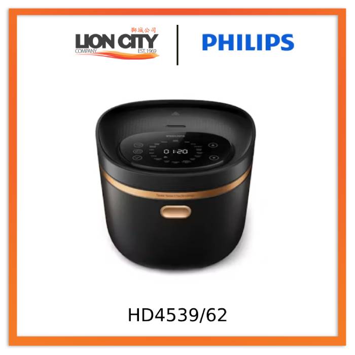 Philips HD4539/62 4L Induction Digital Rice Cooker - Lion City Company