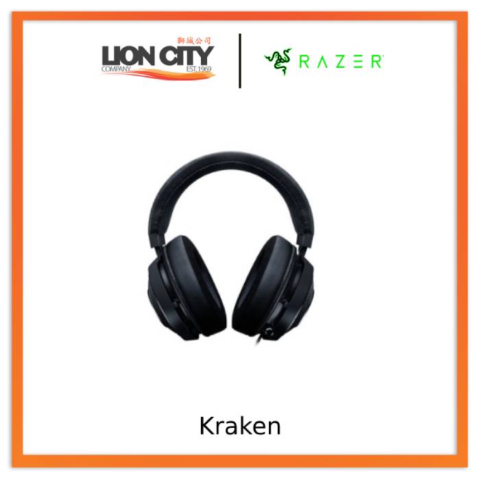 Razer Kraken — Multi-Platform Wired Gaming Headset (Classic Black ...