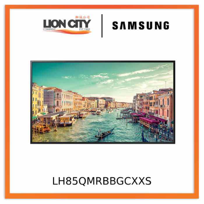 Samsung LH85QMRBBGCXXS QM85R-B Crystal UHD 4K Signage - Lion City Company