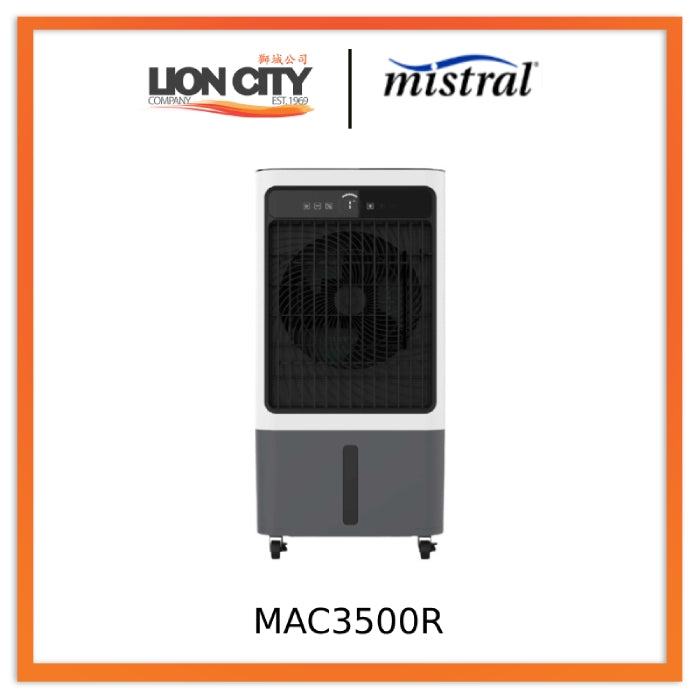 Mistral MAC3500R 35L Air Cooler with Remote Control - Lion City Company