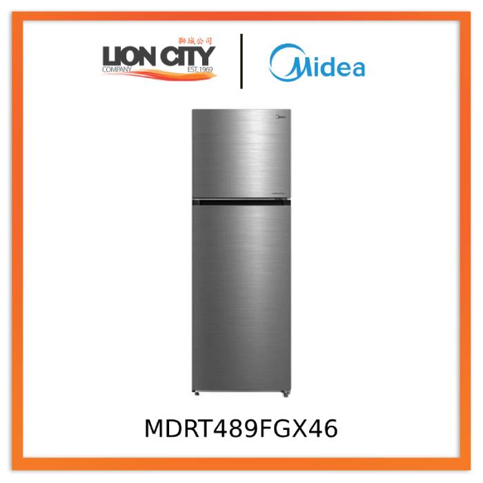 Midea MDRT489FGX46SG 338L 2-Door Fridge - Lion City Company