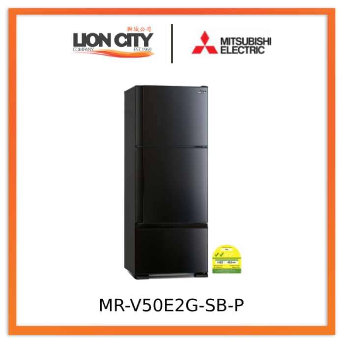 Mitsubishi MR-V50E2G-SB-P 3 Door Fridge - Lion City Company
