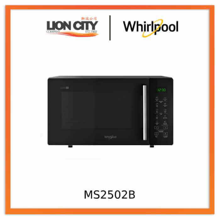 Whirlpool MS2502B 25L Solo Freestanding Microwave Oven - Lion City Company