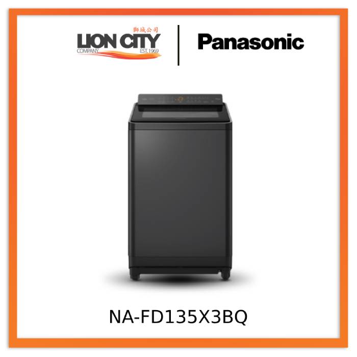 Panasonic NA-FD135X3BQ 13.5kg Top Load Washing Machine Washer - Lion ...