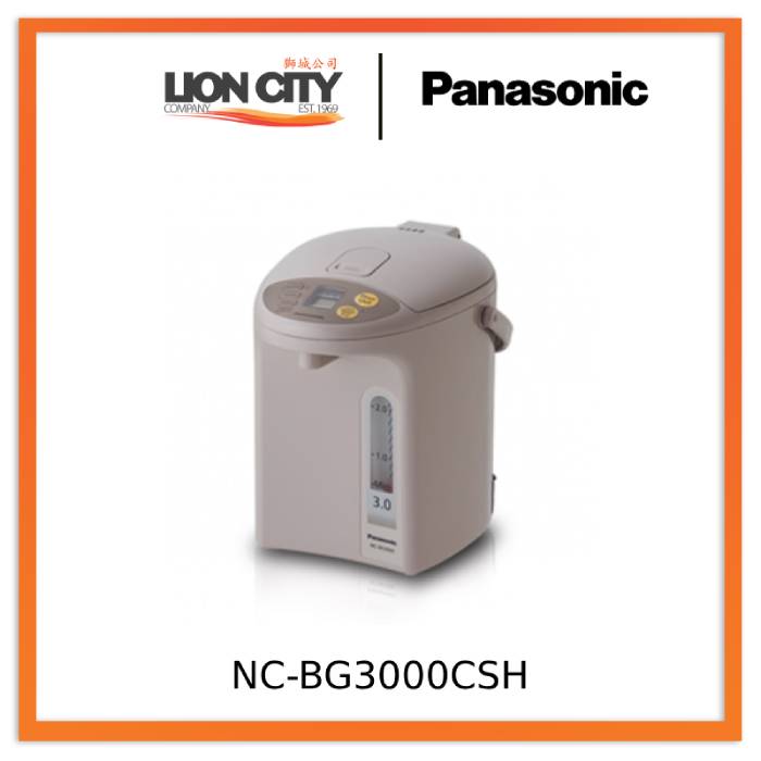 Panasonic NC-BG3000CSH Electric Thermopot Airpot (3L) - Lion City Company