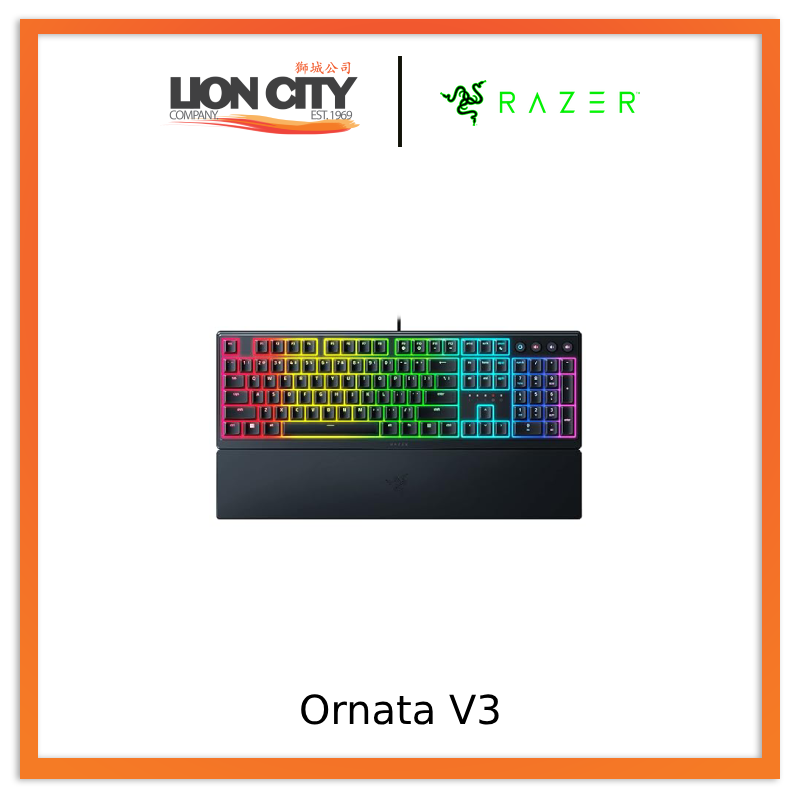 Razer Ornata V3 Gaming Keyboard - Lion City Company
