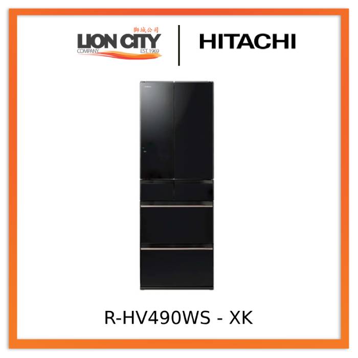 Hitachi R-HV490WS-XK/XW/X 485L Multi-Door Refrigerator - Lion City Company