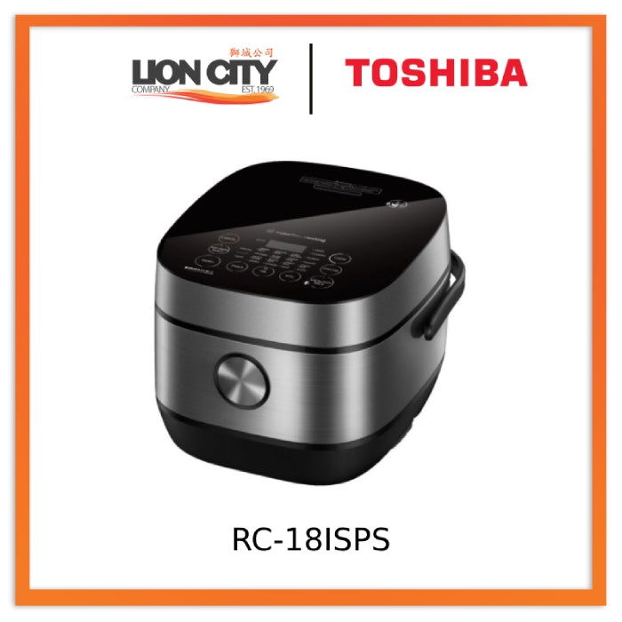 Toshiba 1.8L Low GI Rice Cooker RC-18ISPS - Lion City Company