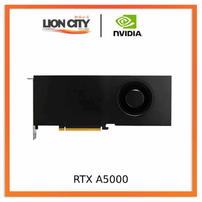 Nvidia Quadro RTX A5000 24GB GDDR6 Graphics Card - Lion City Company