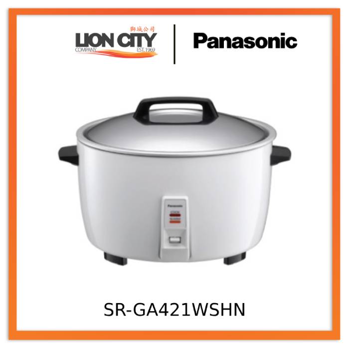 Panasonic SR-GA421WSHN Conventional Rice Cooker 4.2L - Lion City Company