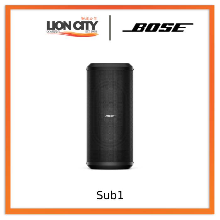 Bose Sub1 Powered Bass Module Subwoofer "Contact for Price" - Lion City ...