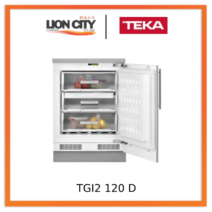 Teka TGI2 120 D EU Built-under Mini Freezer With Antibacterial Gasket ...
