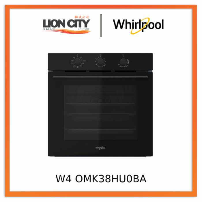 Whirlpool W4 OMK38HU0BA 60cm W COLLECTION Multifunction Hydrolytic Ove ...