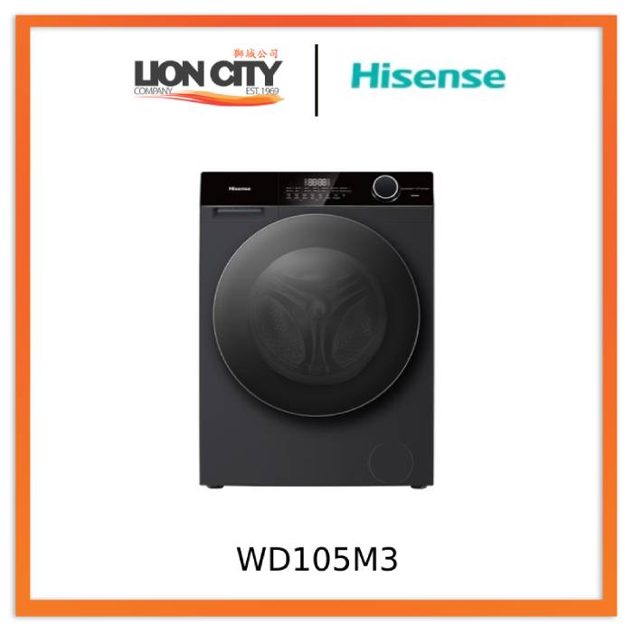 Hisense WD105M3 Washer/dryer 10.5/6kg - Lion City Company