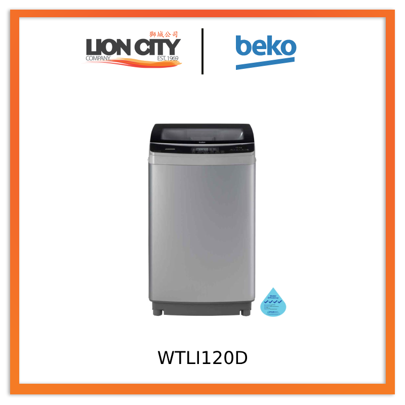 Beko WTLI120D Automatic Top-Loading Washing Machine (12 kg) - Lion City ...