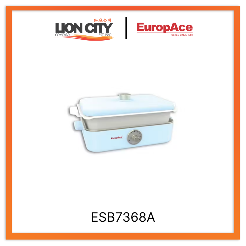 Europace ESB7368A Multifunctional Hotpot Blue - Lion City Company