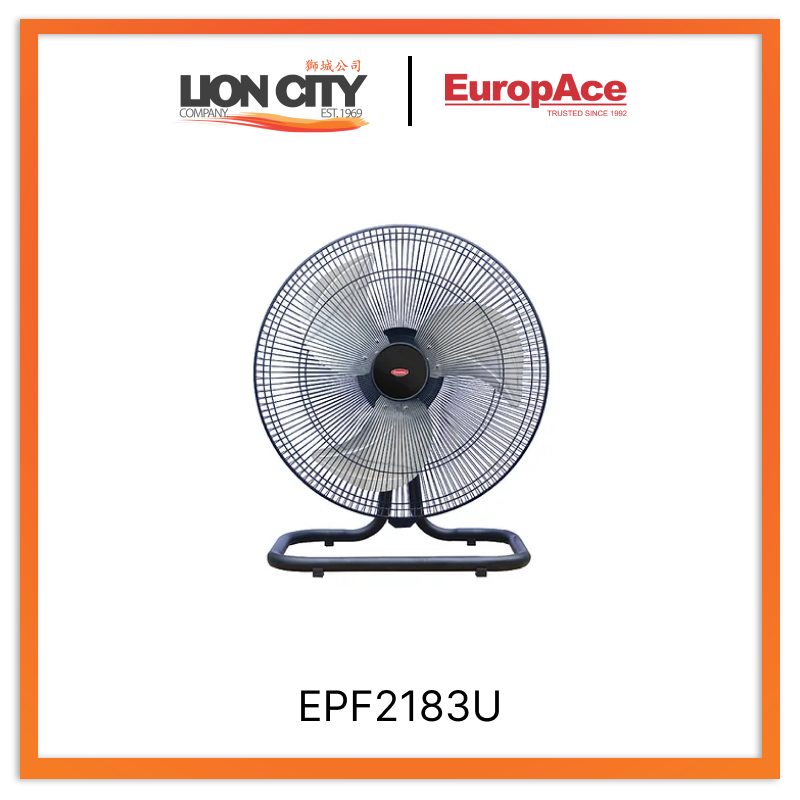 Europace EPF2183U Twin Turbo Power Floor Fan 18 Inch - Lion City Company