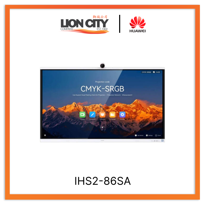 HUAWEI IdeaHub S2,IHS2-86SA,Intelligent Collaboration Device 86-inch i ...