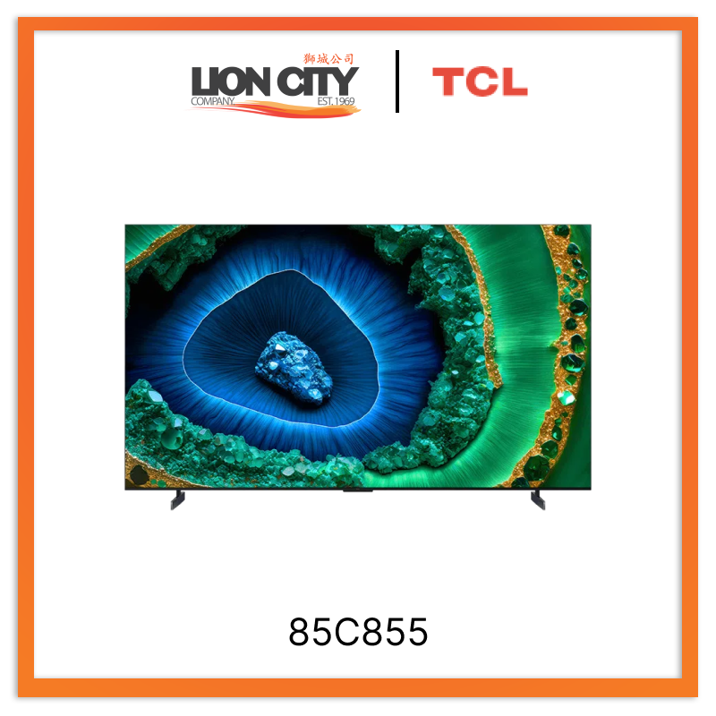 TCL 85C855 85" Premium QD-Mini LED 4K TV - Lion City Company