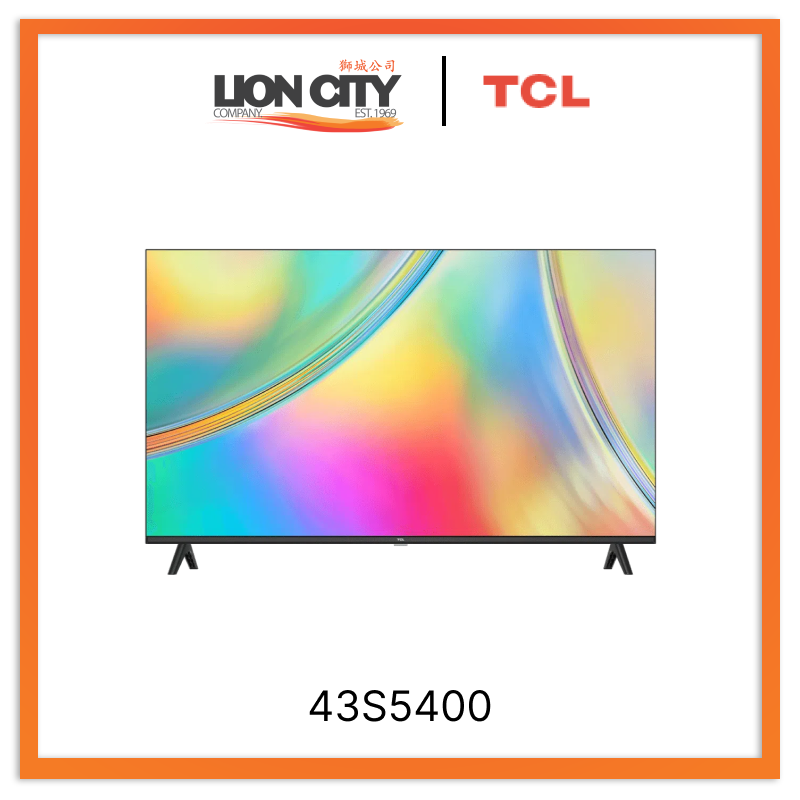 TCL 43S5400 43" FHD Smart TV - Lion City Company