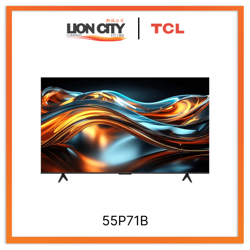 TCL 55P71B 55" 4K UHD Google TV - Lion City Company